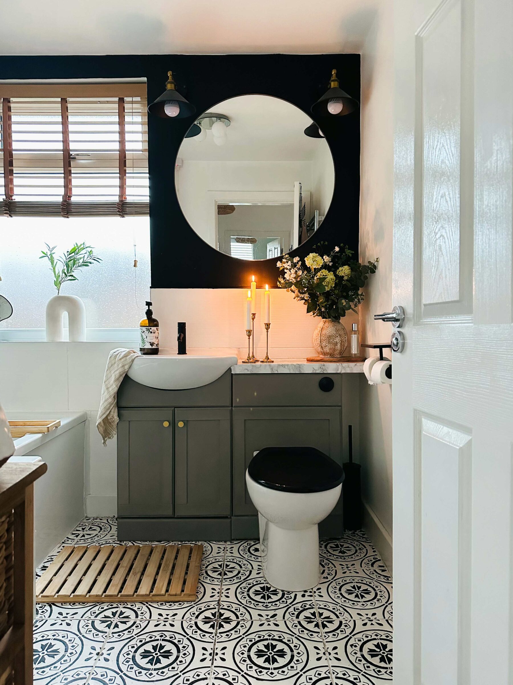 How to Use Chalk Paint in your Rented Bathroom | Annie Sloan