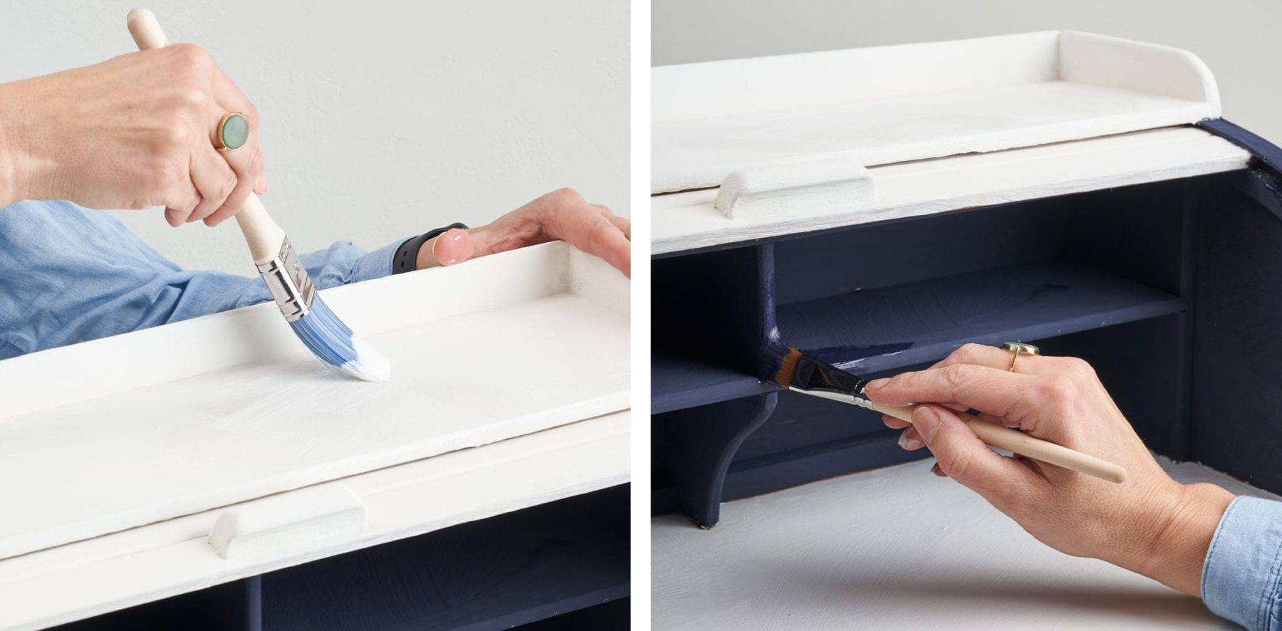 Oxford Toile Desk by Joanna Lloyd | Annie Sloan