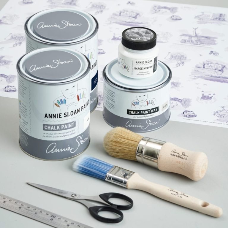 Oxford Toile Desk by Joanna Lloyd | Annie Sloan