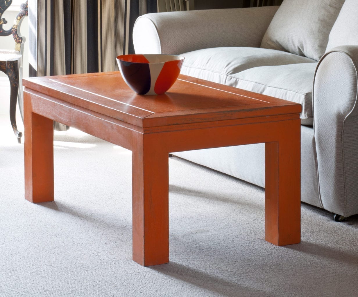 Barcelona Orange Coffee Table by Annie Sloan | Annie Sloan