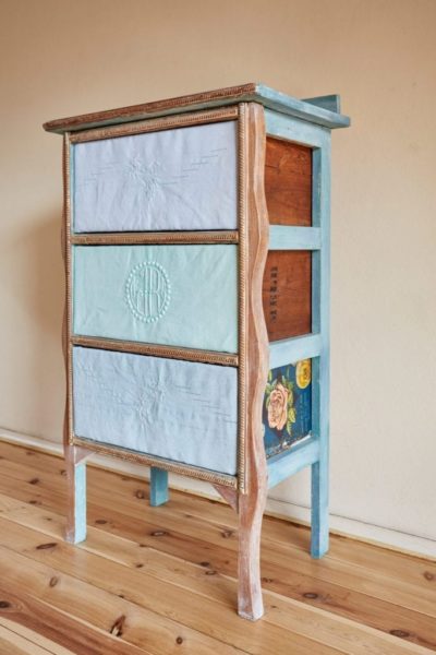 Fabric Covered Drawers by Shed Eleven | Annie Sloan
