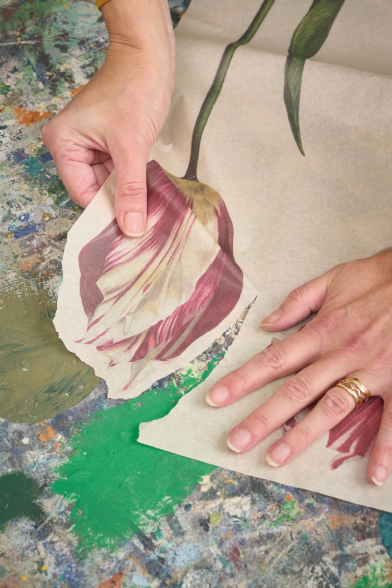 How To Create a Decoupage Screen | Annie Sloan